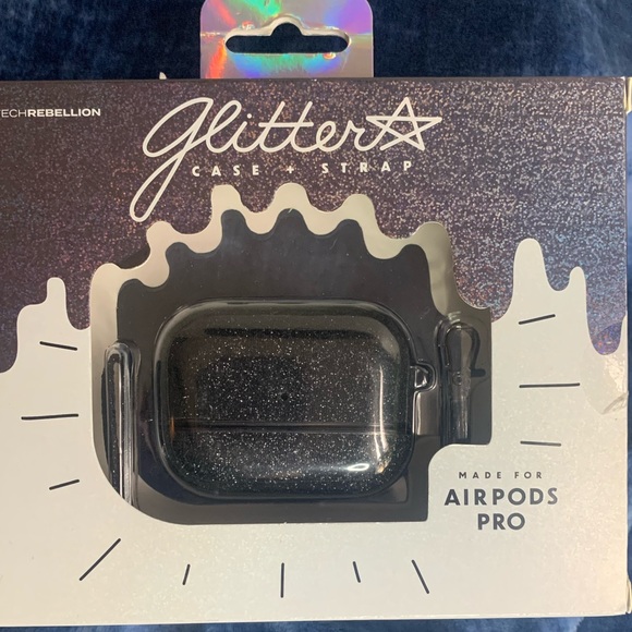 Apple | Headphones | Case For Airpod Pro Smooth Finish Black Galaxy ...